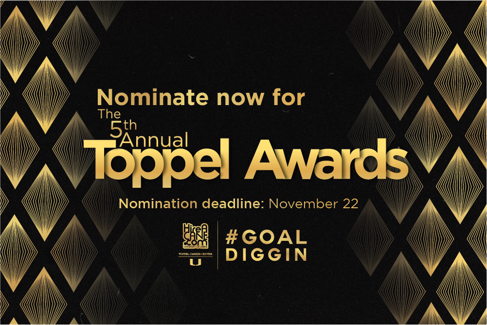 Toppel Awards | Toppel Career Center | University of Miami